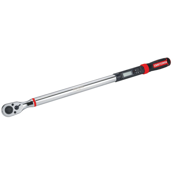 CRAFTSMAN Digital Torque Wrench, SAE, 1/2-Inch (CMMT99436) – ALMA Commerce
