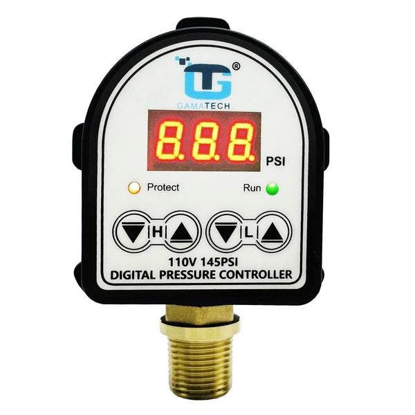 GamaTech Digital Pressure Controller Well Water Pump Switch - 110V -14 ...