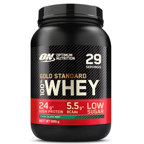 Optimum Nutrition Gold Standard 100% Whey Protein Powder, Chocolate Mi ...